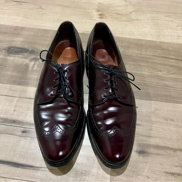 Allen Edmonds | Shoes | Allen Edmonds Richmond Burgundy Brown Leather ...